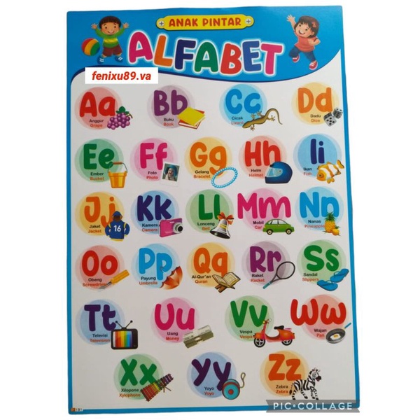 Jual Poster Alfabeth | Shopee Indonesia
