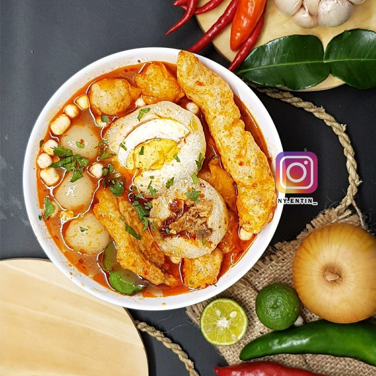 Jual BASO ACI telor puyuh dan tetelan sapi kuah pedas Ny Entin ...