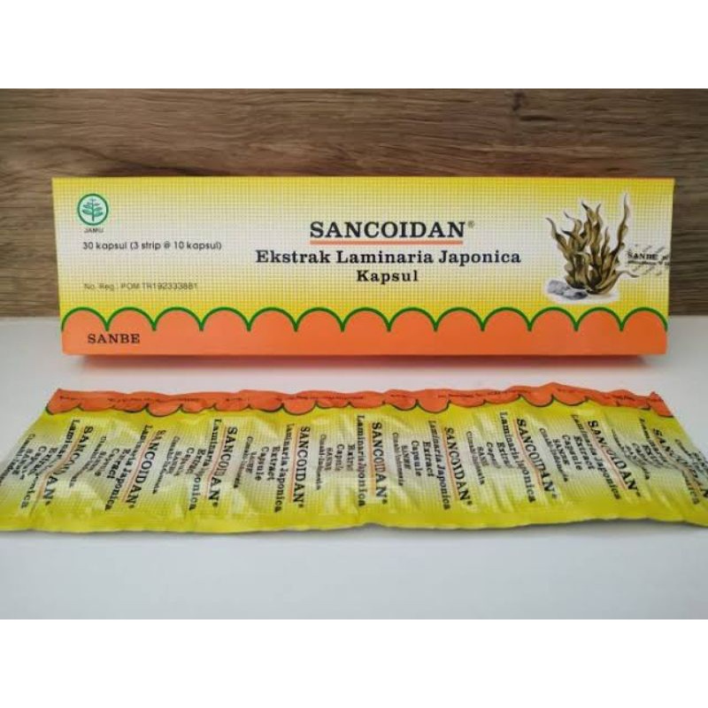 Jual SANCOIDAN KAPSUL BOX / STRIP / BLISTER / BOTOL ECER ORIGINAL SANBE ...