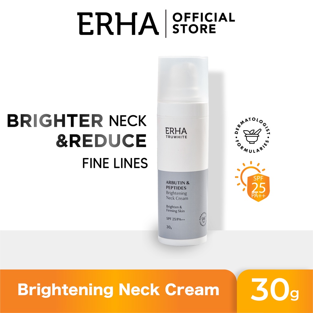 Jual ERHA TruWhite Activator Neck Cream SPF25/PA++ 30ml - Whitening ...