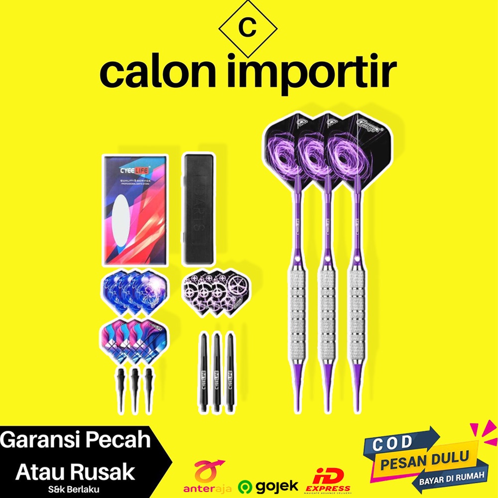 Jual Dart Professional Soft Tipped Mata Plastik Lebih Aman Di Pakai ...