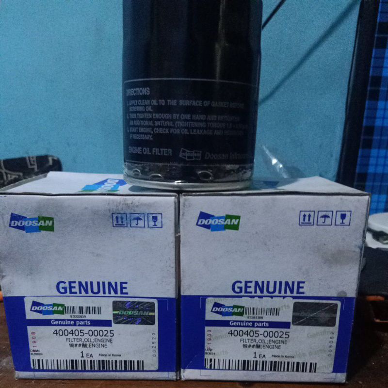 Jual 400405-00025 Engine Oil Filter Doosan Indonesia|Shopee Indonesia