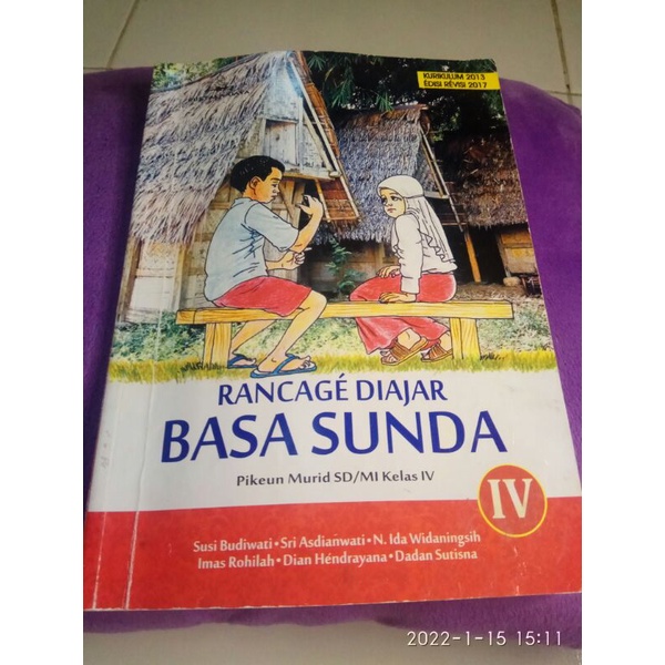 Jual Buku Basa Sunda SD kelas 4 preloved | Shopee Indonesia