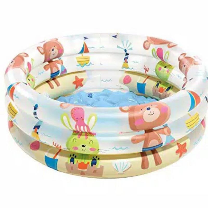 Jual INTEX KOLAM RENANG KARET ANAK ( baby pool dino ) | Shopee Indonesia