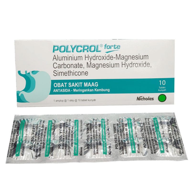 Jual Polycrol Forte isi 10 Tablet | Shopee Indonesia