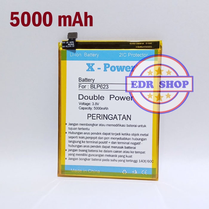 Jual Batre Oppo F3 Plus CPH1613 CPH1611 BLP623 Batu Baterai Battery ...