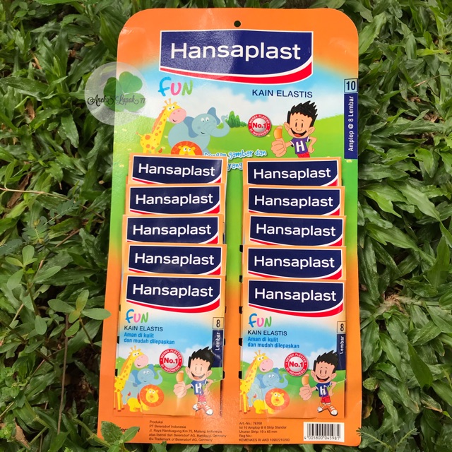Jual Hansaplast Fun isi 10 Set 80 Lembar | Shopee Indonesia