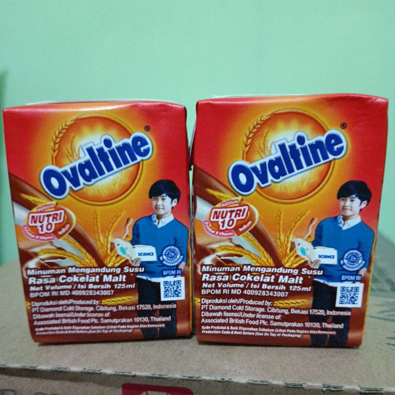 Jual Susu Ovaltine Choco Malt 125 ml [Satuan] (khusus kurir instant/sameday) | Shopee Indonesia