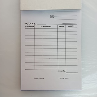 Jual Buku Nota Kontan NCR 3 PLY Kecil Excelindo | Shopee Indonesia
