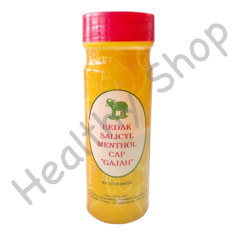 Jual Bedak Salicyl Menthol Cap Gajah 100g | Shopee Indonesia