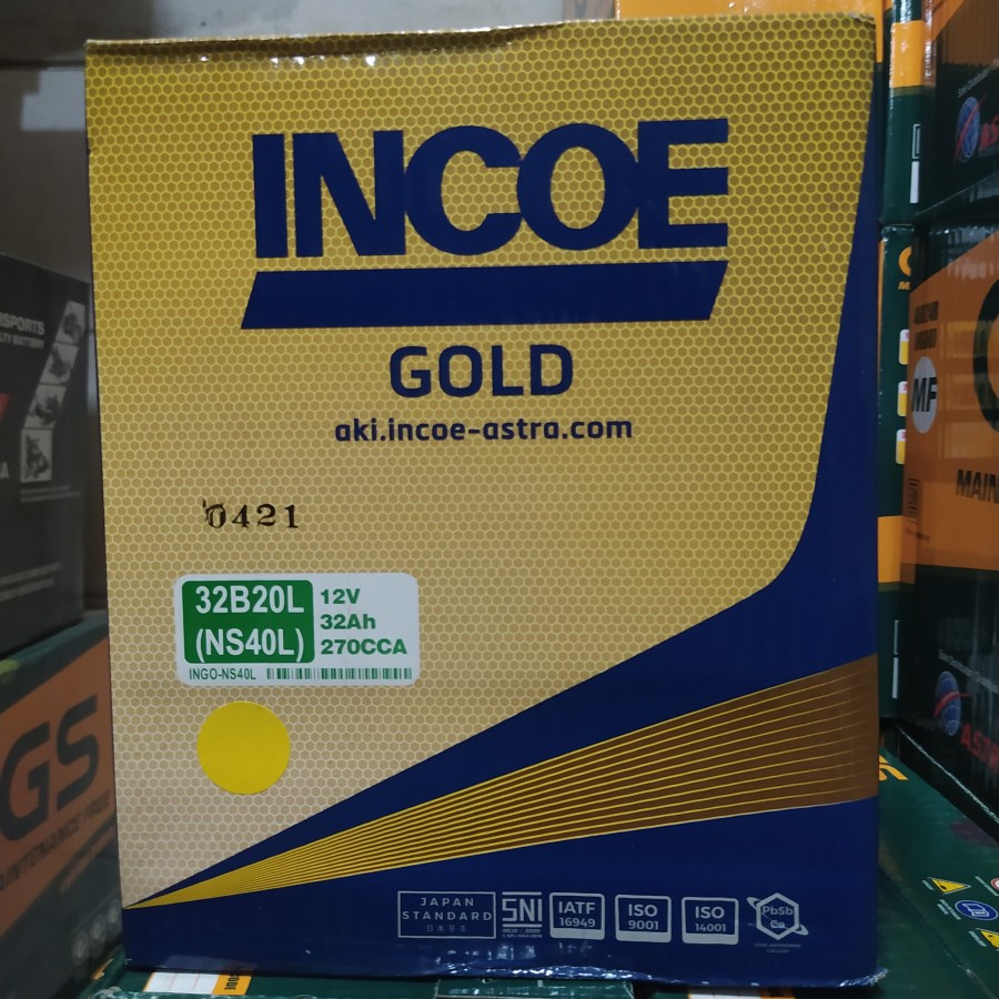 Jual Aki INCOE NS40L ori mobil brio mobilio ayla agya cayla sigra ...