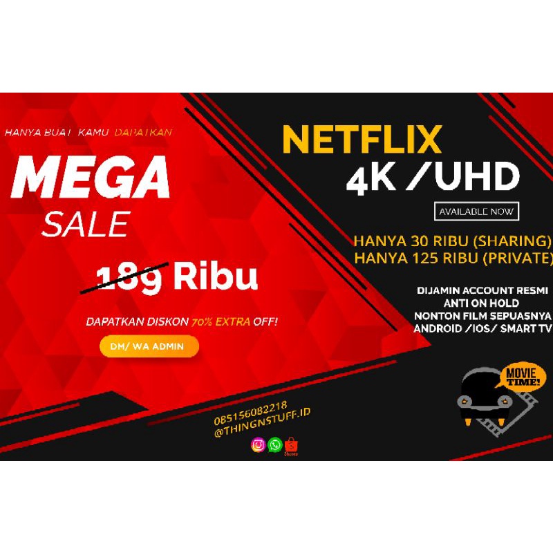 Jual NETFLIX/ NETFLIX PREMIUM AKUN/ AKUN NETFLIX PREMIUM/ NETFLIX 1 ...