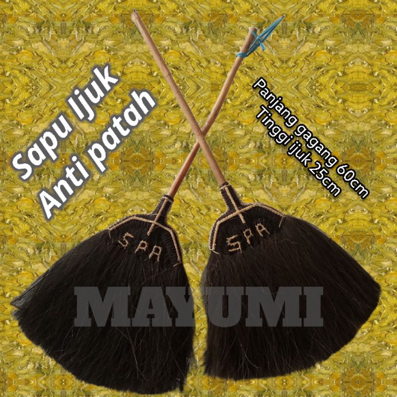 Jual sapu ijuk sapu injuk spa gagang rotan | Shopee Indonesia