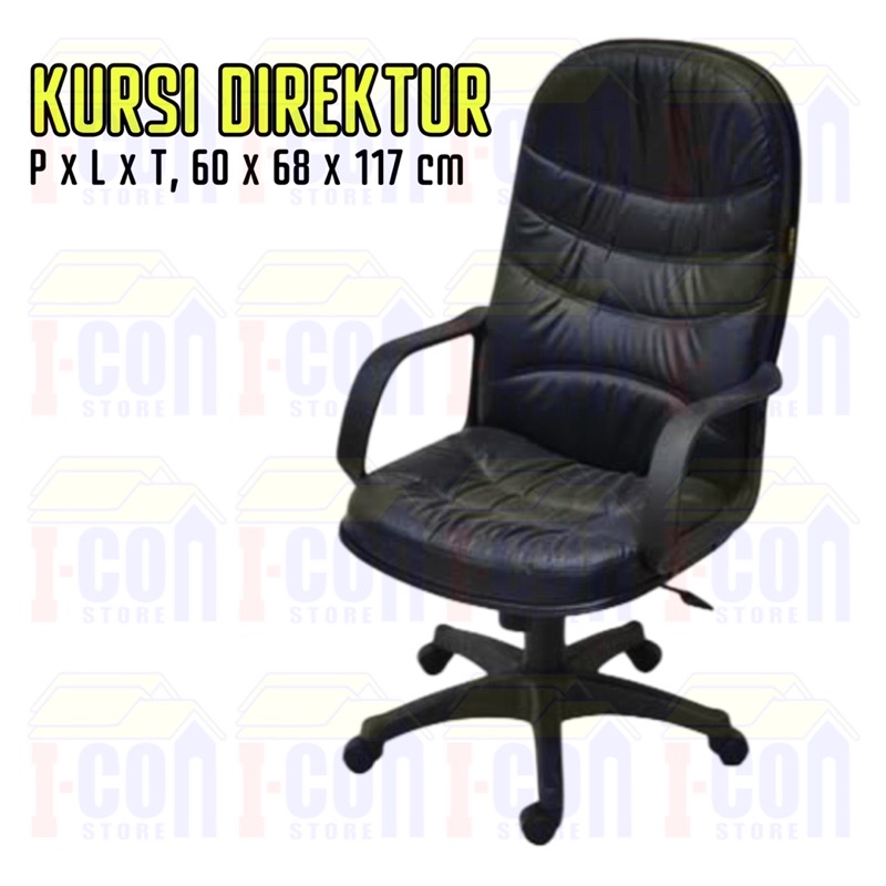Jual Kursi Direktur / Kursi Kantor Roda / Kursi Manager Kursi Staff ...