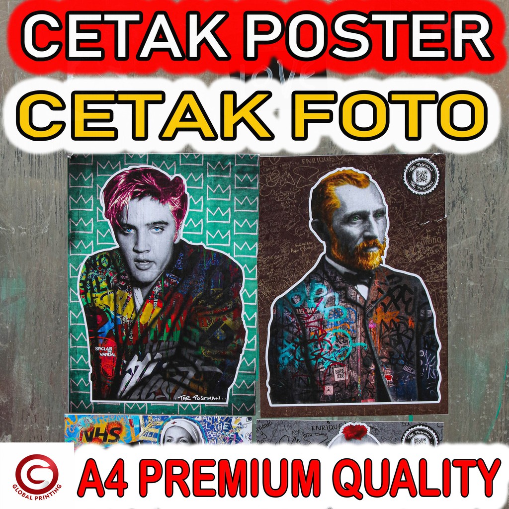 Jual CETAK POSTER / CETAK FOTO KUALITAS PREMIUM - A4 SATU SISI ( CETAK ...