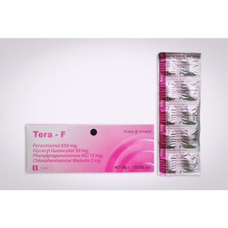 Jual Tera F - Obat Flu Batuk Pilek - Harga Per Strip Indonesia|Shopee ...
