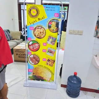 Jual Doorframe Standing Banner, Stand Banner Besi Indoor Outdoor, Frame ...
