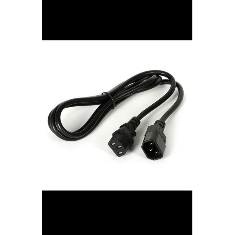 Jual Kabel Power Cpu To Monitor / Kabel Power Pc 1.5Meter -Hitam ...