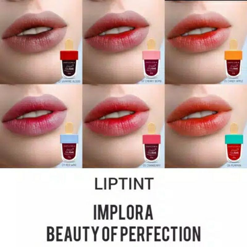 Jual LIPTIN implora / LIPTINT / LIP TINT VAMPIRE BLOOD | Shopee Indonesia