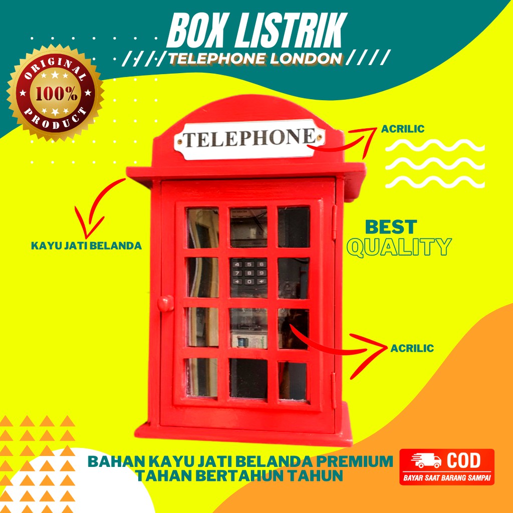 Jual Box Meteran Listrik London Kotak Meteran Listrik PLN Dekorasi ...