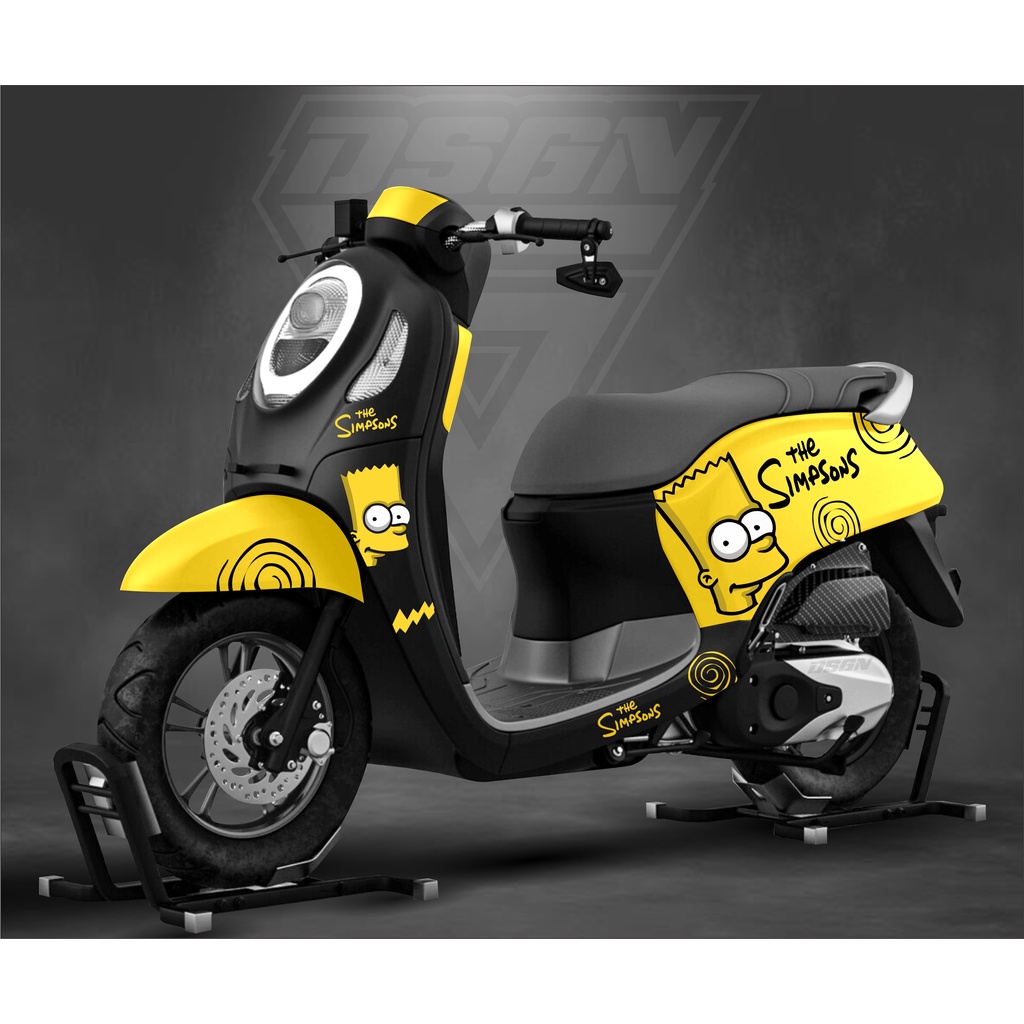 Jual Decal scoopy full body Full Blok Decal Scopy Dekal New Fi 2021 ...