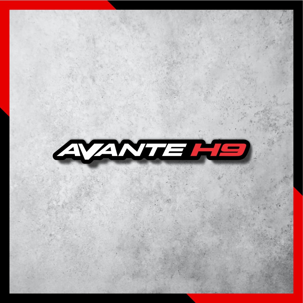 Jual Stiker Bismania Logo Avante H9 Karoseri Tentrem | Shopee Indonesia