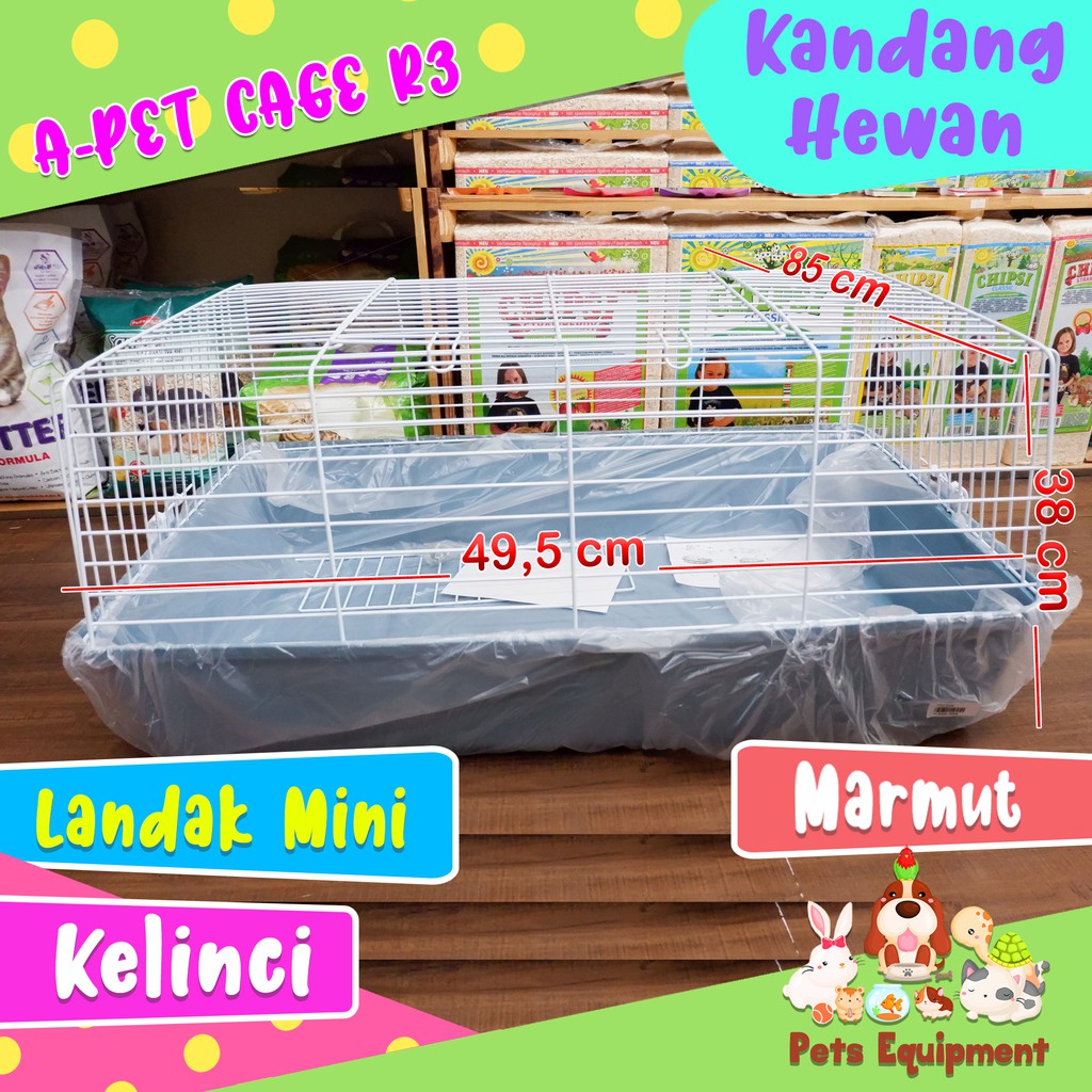 Jual KANDANG MARMUT LANDAK MINI R3/GUINEA PIG CAGE DAYANG R3 / KANDANG ...