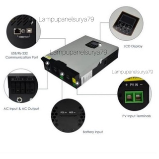 Jual Hybrid Inverter ICA SOLAR 2KW Bidirectional Ongrid Offgrid 48V ...