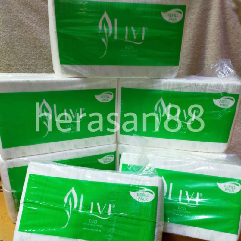 Jual Tisu Livi pop up refill pack kiloan 1kg per pack | Shopee Indonesia