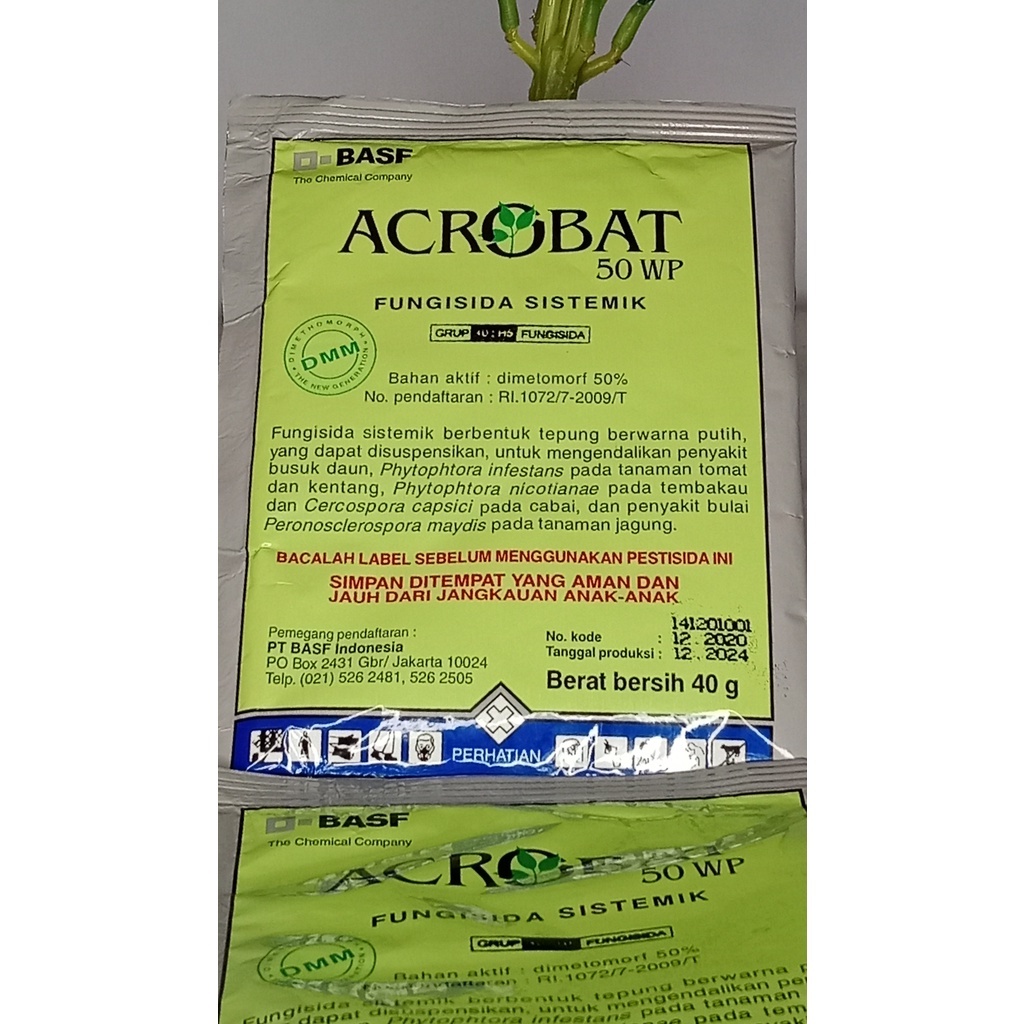 Jual Fungisida Acrobat 50 WP 40 gr | Shopee Indonesia