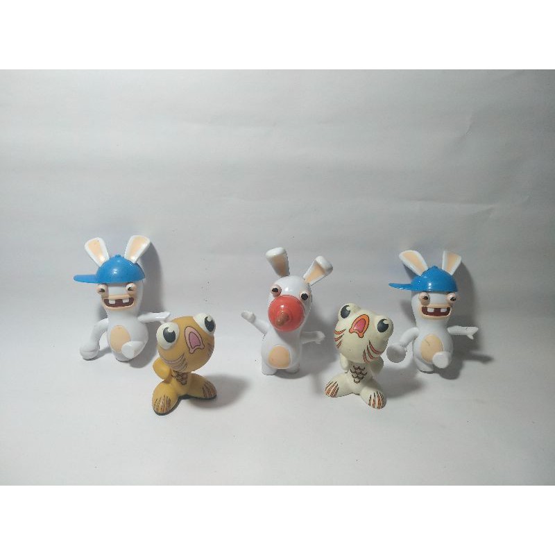 Jual Rabbids Invasion Chaki Kids KFC Mainan Rabbit Kelinci Mix Frog ...
