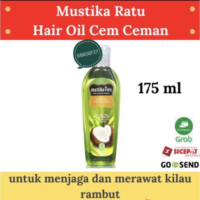 Jual MUSTIKA RATU MINYAK RAMBUT CEM CEMAN 175 ML Indonesia|Shopee Indonesia