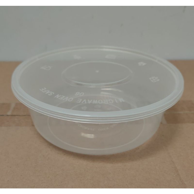 Jual Thinwall Bulat 650ml/ Thinwall Bowl/ Mangkok Bowl Bulat (isi 25pcs ...