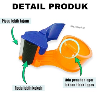 Jual CUTTER LAKBAN / DISPENSER LAKBAN TAPE CUTTER / alat pemotong ...