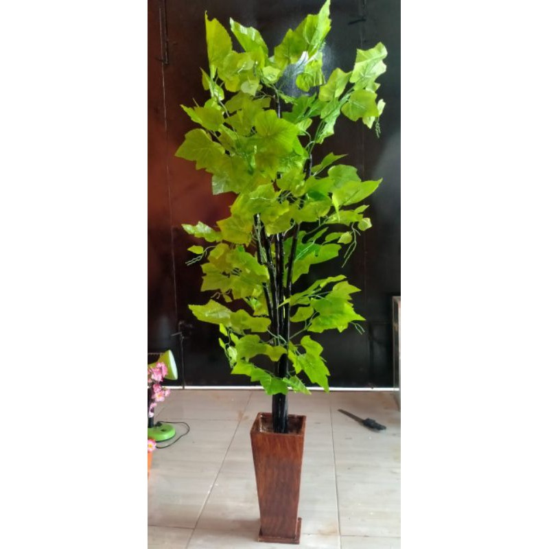Jual Bunga Hias Sintetis anggur dengan tinggi 100 Cm | Shopee Indonesia