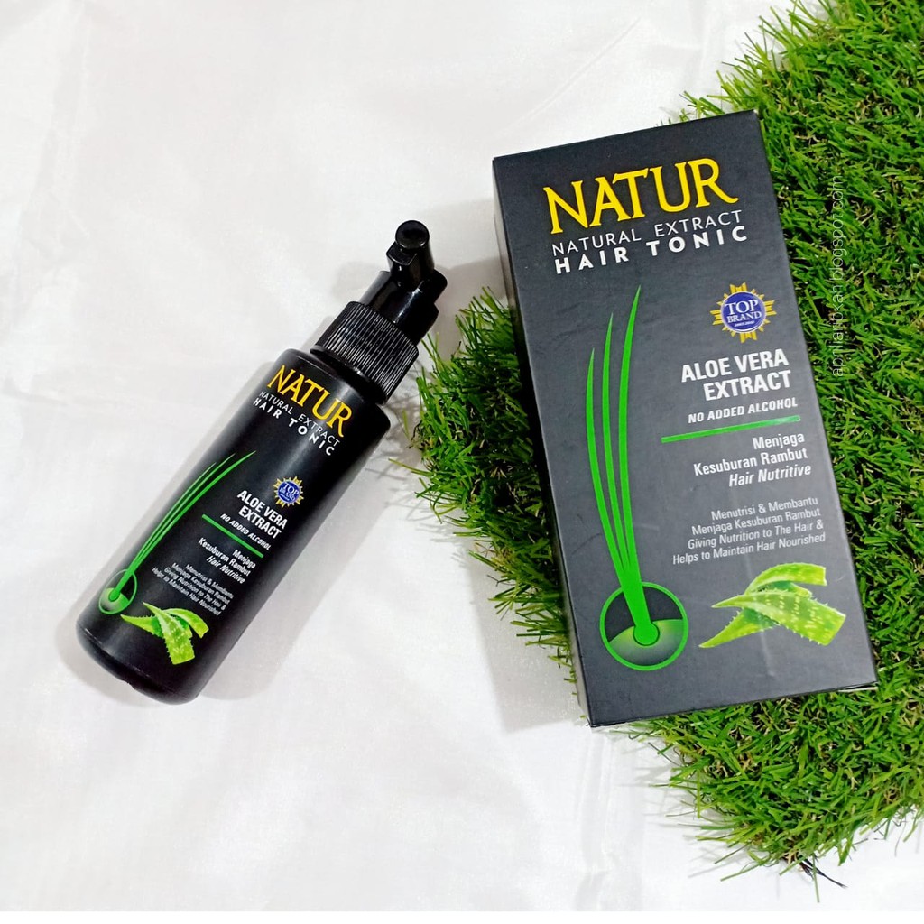 NATUR Hair Tonic 90ml Bpom / Hair Tonik Rambut by AILIN | Shopee Indonesia