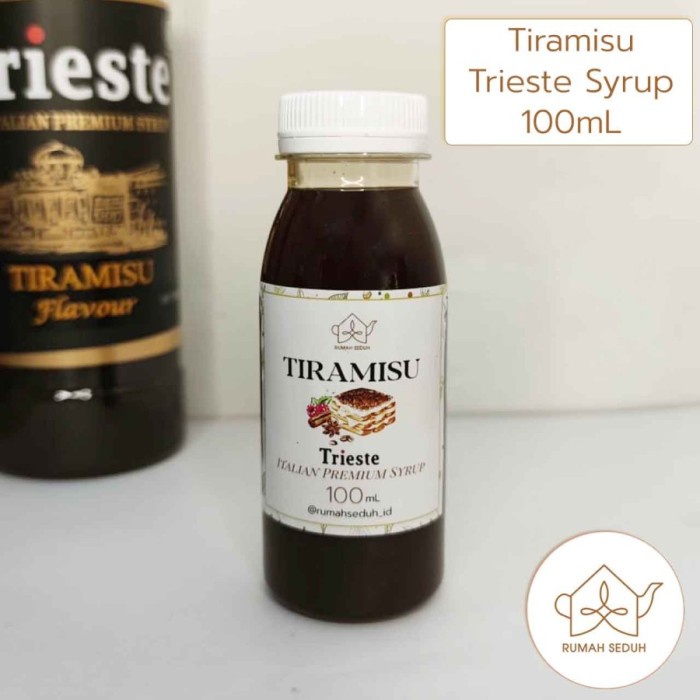 Jual 100mL Tiramisu Syrup merk Trieste kecil - Sirup Tiramisu kecil ...