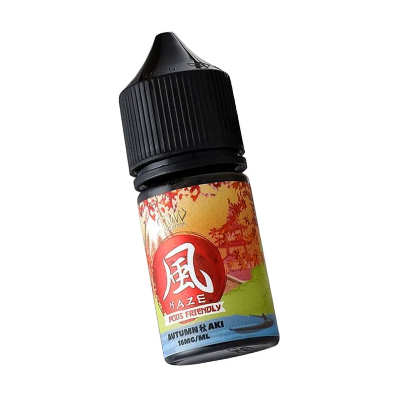 Jual Kaze Autumn Aki Salt Nic E-Liquid 30ML 16MG | Shopee Indonesia