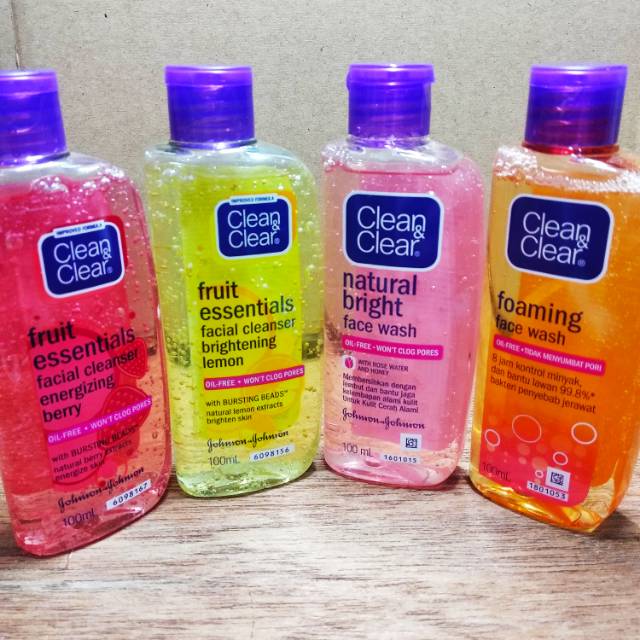 CLEAN & CLEAR Clean and Clear Sabun Muka Face Wash 100ml | Shopee Indonesia