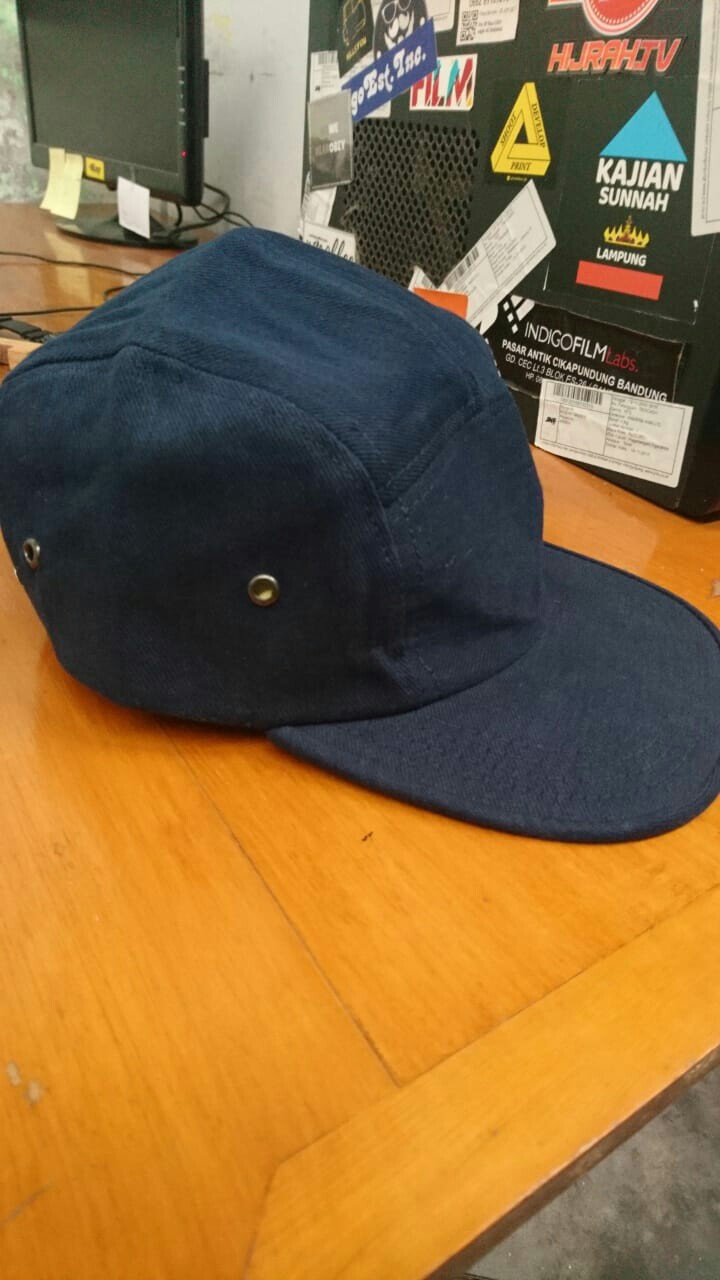 Topi Snapback 5 Panel Polos - Baseball Cap Five Panels High Quality ...