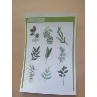 Jual stiker daun, Sticker daun, leaf stiker sheets | Shopee Indonesia