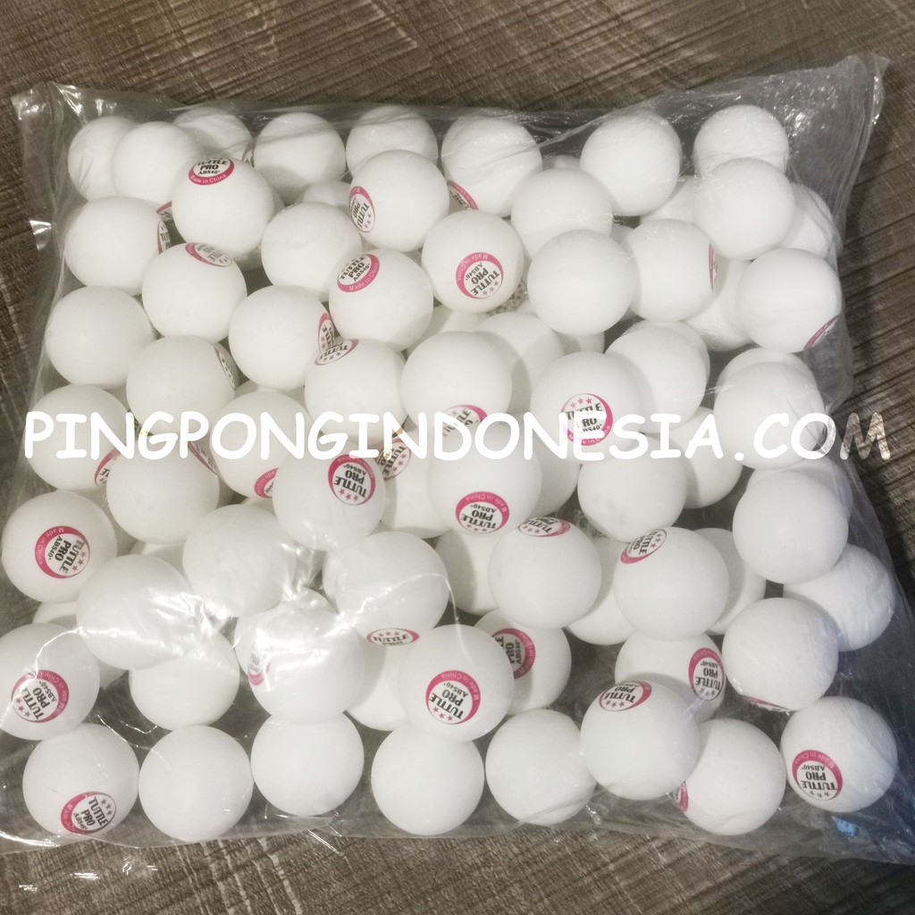Jual Tuttle PRO Merah Training Balls ABS 40+ 100 - Bola Banyak Latihan Pingpong Red Tenis Meja ...