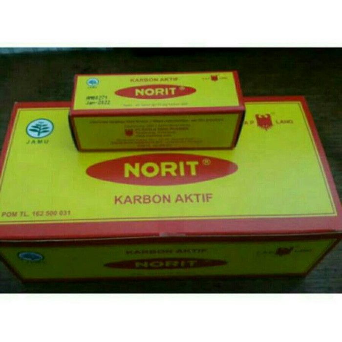 Jual Norit obat diare dan kembung cap Lang | Shopee Indonesia