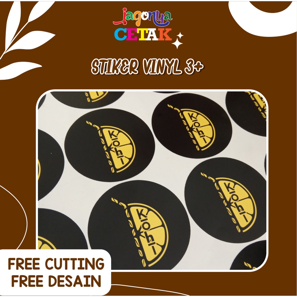 Jual Cetak Stiker Label | Stiker Vinyl A3 | Cetak Stiker Vinyl A3 ...