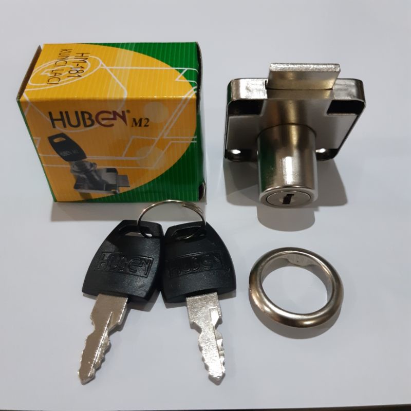Jual Kunci Laci / Kunci Lemari HUBEN Kerangka Kosong 181-22 M2 | Shopee ...