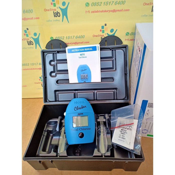 Jual HANNA HI 711 Total Chlorine Colorimeter Checker HI711 | Shopee ...