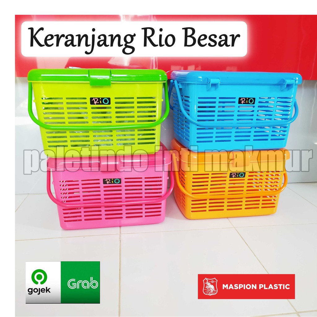 Jual Keranjang Rio Besar/ Keranjang Piknik/ Hewan/ Pasar Kirim Gojek ...