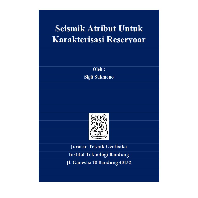 Jual Buku Seismik Atribut Untuk Karakterisasi Reservoar | Shopee Indonesia
