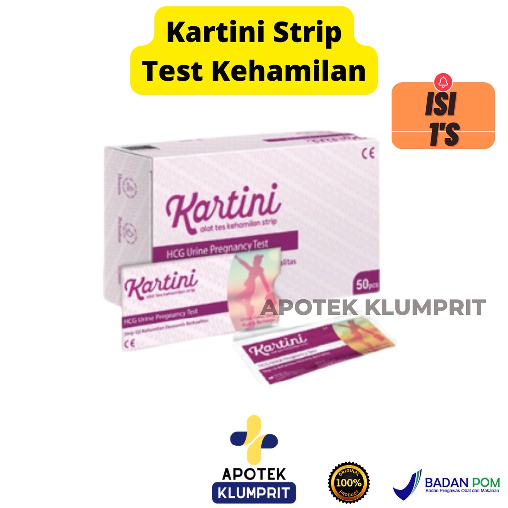 Jual KARTINI STRIP / PREGNANCY TEST / ALAT TEST KEHAMILAN / TEST PACK ...