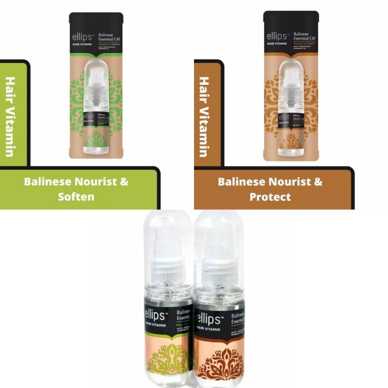 Jual Ellips Vitamin Balinese Essential Oil Nourish Botol 30ml | Shopee ...